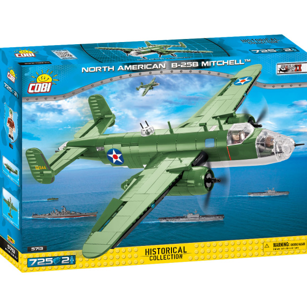 Cobi 5713 Americké lietadlo North American B-25B Mitchell - Pygmalino