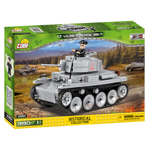 COBI 2384 LT vz. 38 PzKpfw 38 t - Pygmalino