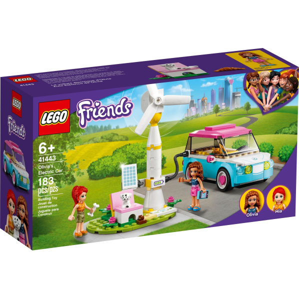 LEGO Friends 41443 Olivia a jej elektromobil - Pygmalino